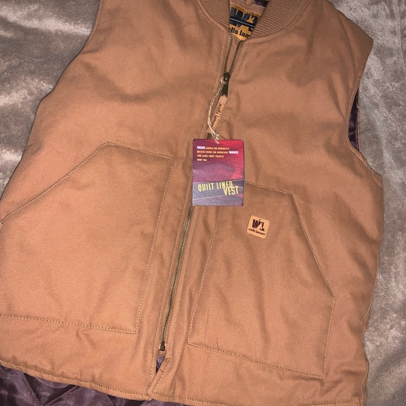 Wells Lamont | Jackets & Coats | Wells Lamont Tan Quilted Work Vest ...